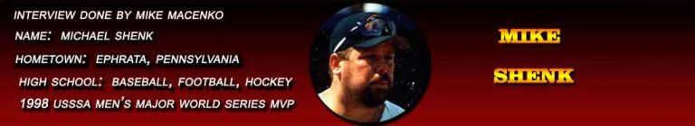 Mike Shenk – Softball History USA
